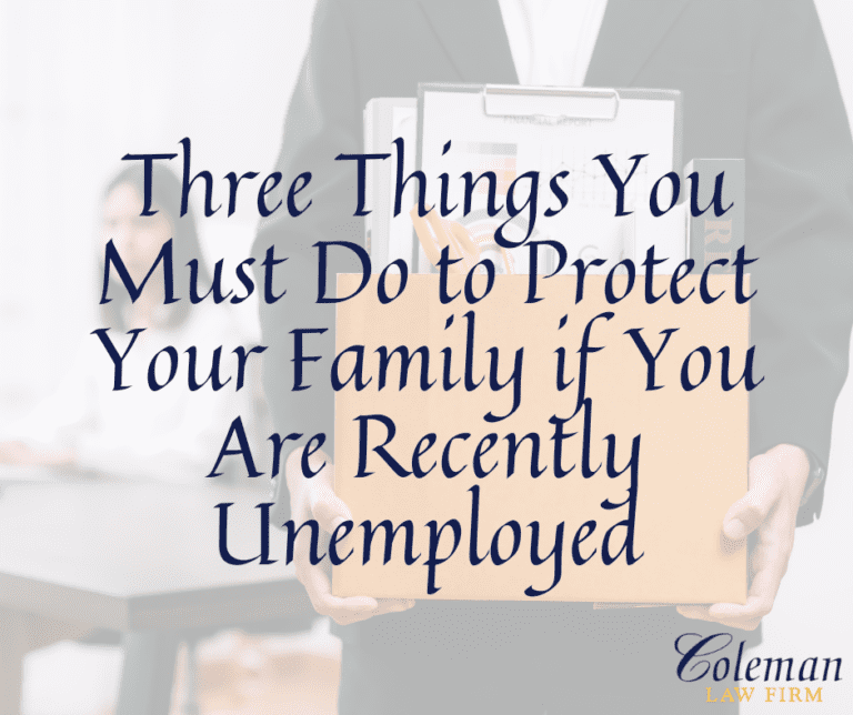 Three Things You Must Do to Protect Your Family if You Are Recently ...